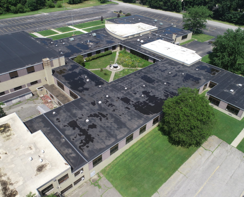 Case Study - Glenwood Middle Re-Roof - TEMA Roofing Services